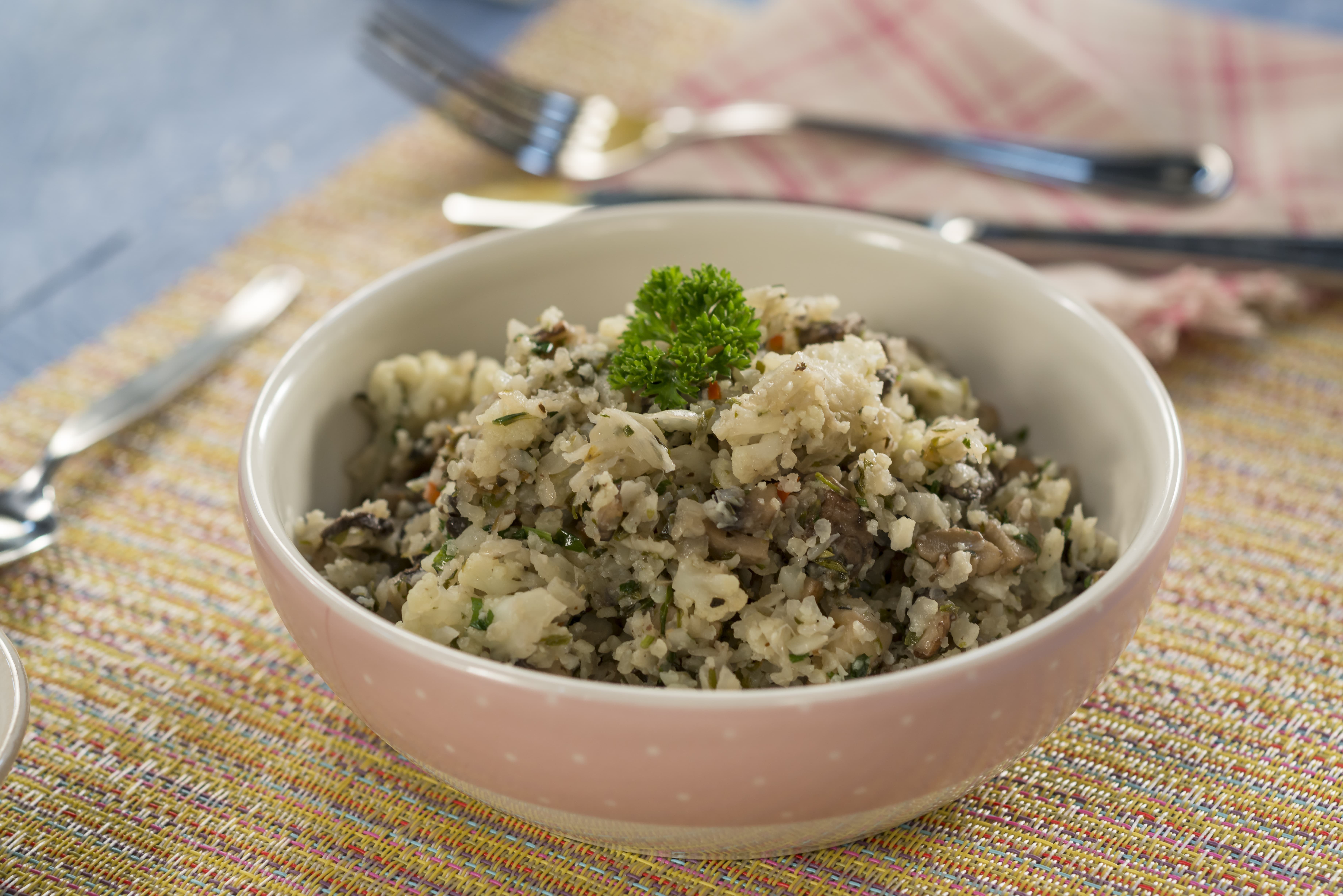 Arroz De Coliflor Con Portobellos Delicioso Recetas Nestlé